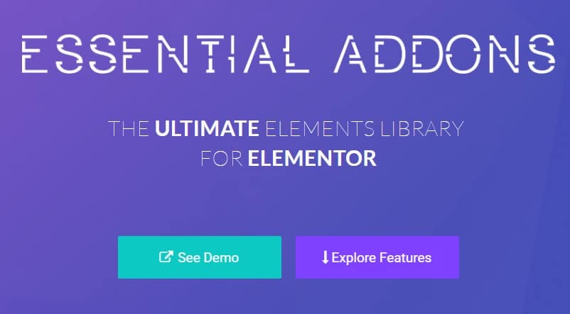 Essential Addons — Most Popular Elements Library For Elementor ...
