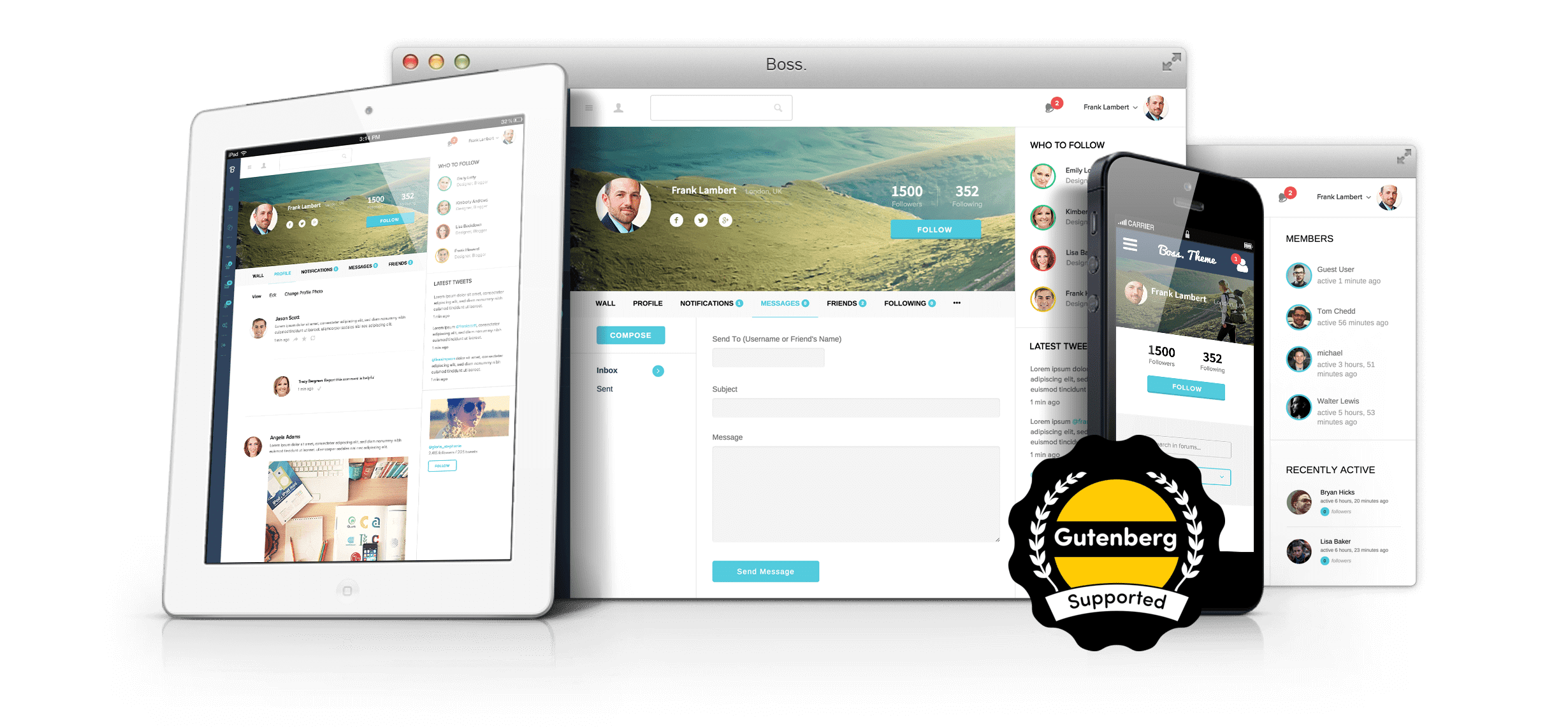 BuddyBoss Platform Pro + Platform Theme + Boss Theme - Pacote completo - Pluginthemebr ...