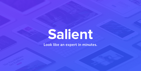 Salient - Responsive Multi-Purpose Theme - Pluginthemebr - Wordpress plugins e temas