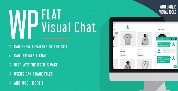 WP Flat Visual Chat - Chat ao vivo e visualização remota ...