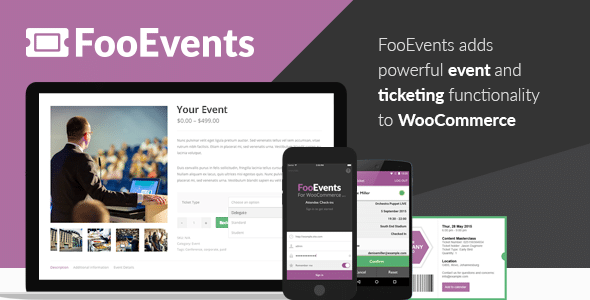 FooEvents para WooCommerce PREMIUM BUNDLE + Todos Addons - Pluginthemebr - Wordpress plugins e temas