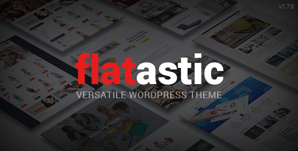 Flatastic - Tema Versátil MultiVendor WordPress - Pluginthemebr ...