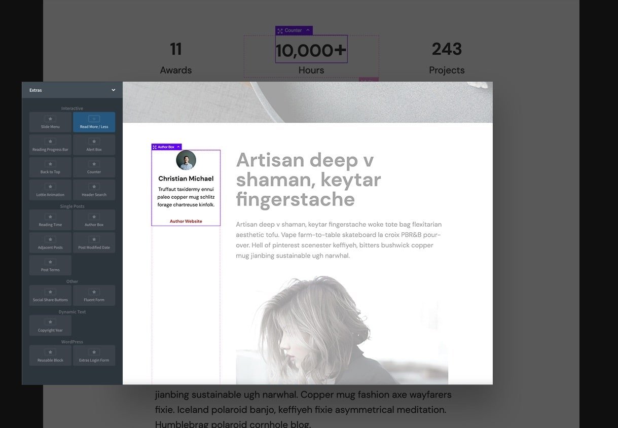 Oxy Extras - Pluginthemebr - Wordpress plugins e temas