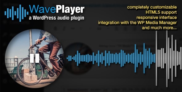 WavePlayer – Reprodutor de áudio em forma de onda para WordPress e WooCommerce – Pluginthemebr ...