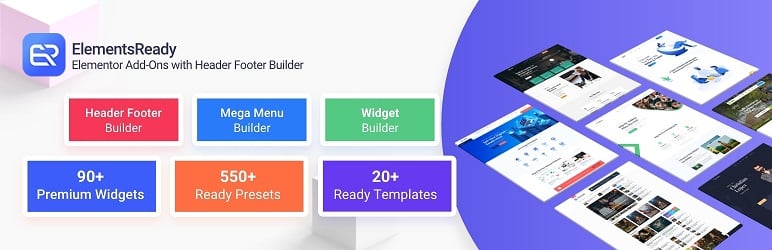 Elements Ready Elementor Addons - Pluginthemebr - Wordpress plugins e temas