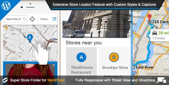 Super Store Finder para WordPress (localizador de lojas do Google Maps) - Pluginthemebr ...