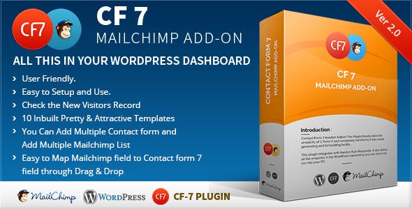 Complemento do Mailchimp CF7 7 - Pluginthemebr - Wordpress plugins e temas