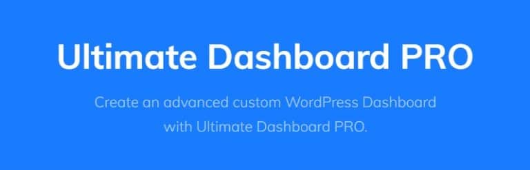 Ultimate Dashboard PRO - Pluginthemebr - Wordpress plugins e temas