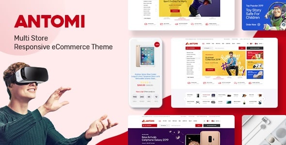 Antomi - Tema multiuso para WooCommerce WordPress - Pluginthemebr ...
