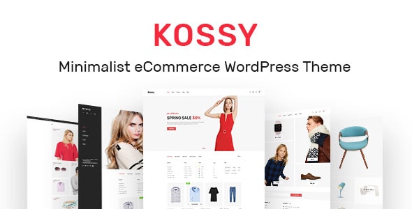Kossy - Tema WordPress de comércio eletrônico minimalista - Pluginthemebr - Wordpress plugins e ...