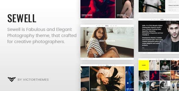 Sewell - Tema WordPress de Fotografia - Pluginthemebr - Wordpress plugins e temas