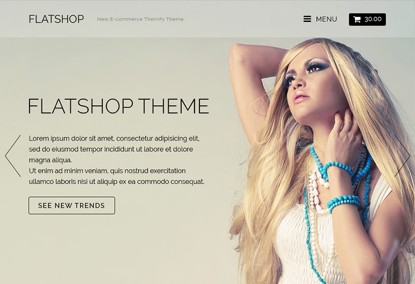 Themify Flatshop WordPress Theme - Pluginthemebr - Wordpress plugins e temas