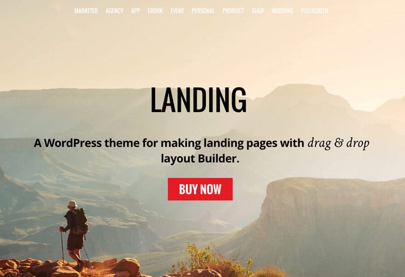 Themify Landing WordPress Theme - Pluginthemebr - Wordpress plugins e temas