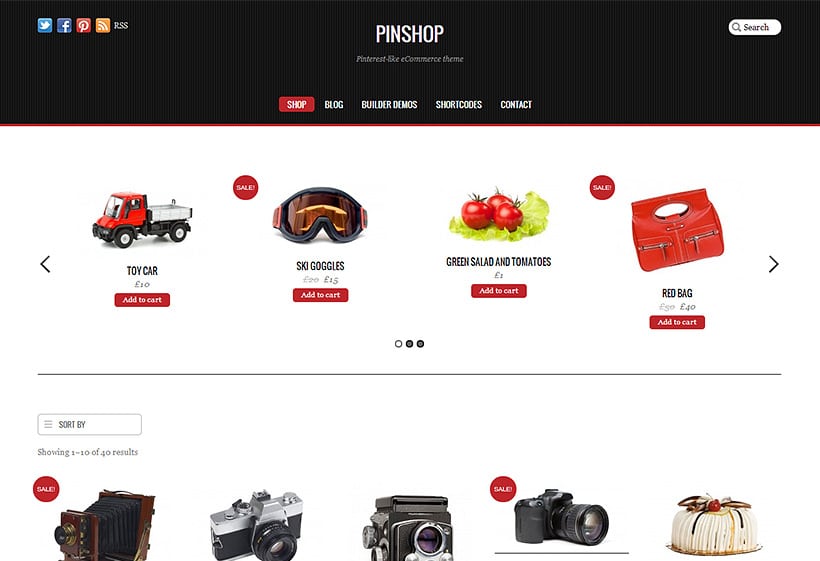 Themify Pinshop WordPress Theme - Pluginthemebr - Wordpress plugins e temas