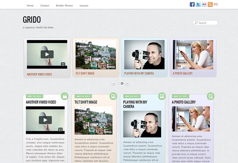 Themify Grido WordPress Theme - Pluginthemebr - Wordpress plugins e temas