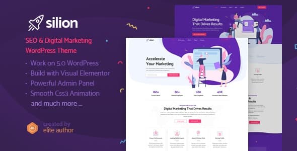 Silion - Tema WordPress de Marketing Digital - Pluginthemebr ...