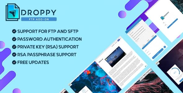 Droppy - Transferência e compartilhamento de arquivos on-line + Addons - Pluginthemebr ...