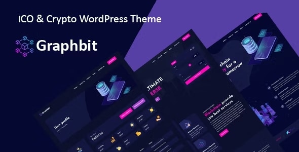 Graphbit - Tema WordPress ICO e Crypto Bootstrap - Pluginthemebr - Wordpress plugins e temas