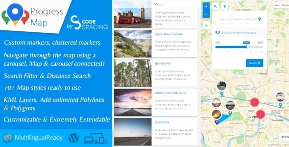 Progress Map Wordpress Plugin - Pluginthemebr - Wordpress plugins e temas