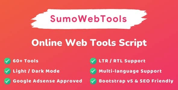 SumoWebTools - Script de ferramentas da Web on-line - Pluginthemebr - Wordpress plugins e temas