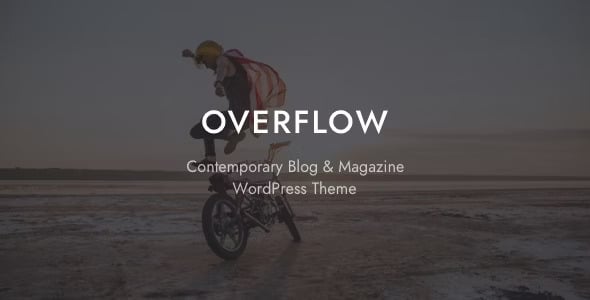 Overflow - Tema WordPress de Revista e Blog Contemporâneo - Pluginthemebr - Wordpress plugins e ...
