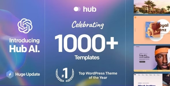 Hub - Tema WordPress multifuncional responsivo - Pluginthemebr - Wordpress plugins e temas