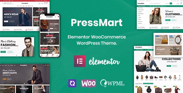 PressMart - Tema WordPress Modern Elementor WooCommerce - Pluginthemebr - Wordpress plugins e temas