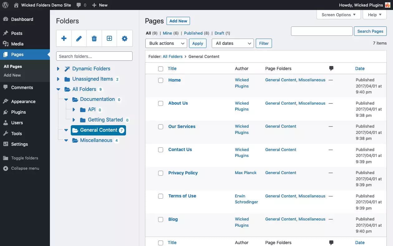 Wicked Folders Pro – Organize sua biblioteca de mídia WordPress usando pastas - Pluginthemebr ...