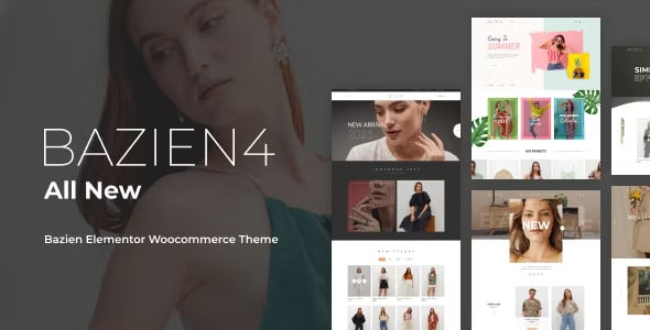 Bazien - Tema Elementor WooCommerce - Pluginthemebr - Wordpress plugins e temas
