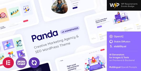 Panda - Agência de marketing criativo e tema SEO WordPress - Pluginthemebr - Wordpress plugins e ...