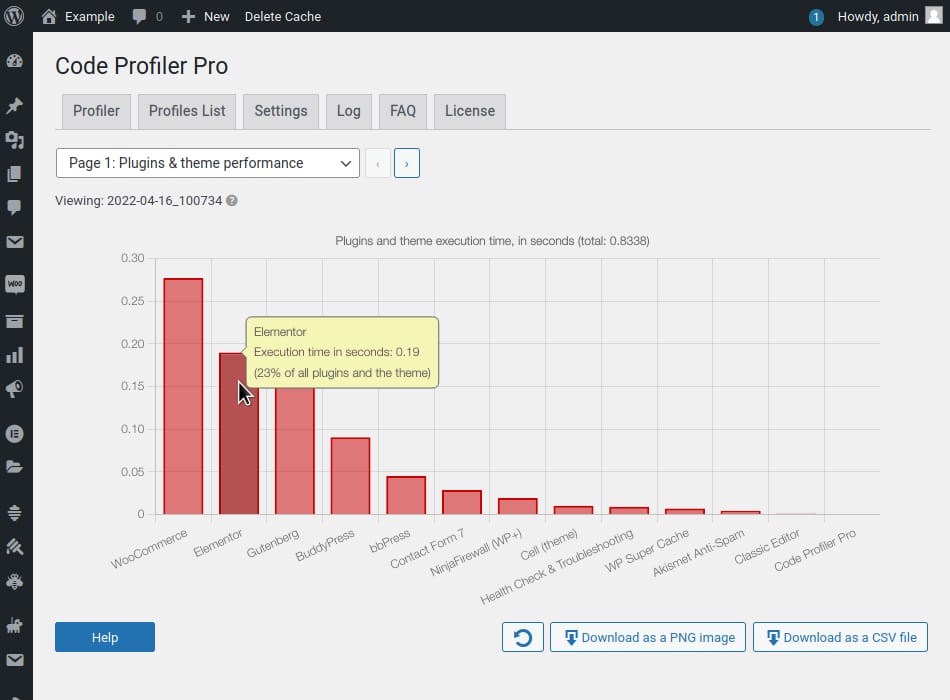 Code Profiler – WordPress Performance Profiling Made Easy ...