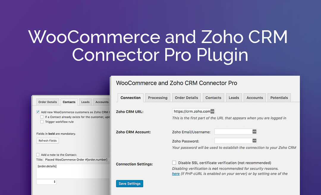 WP Zone | Zoho CRM Connector Pro for WooCommerce - Pluginthemebr - Wordpress plugins e temas