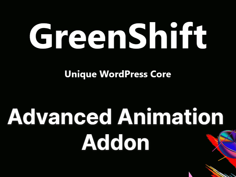Greenshift | Complemento de animação avançada - Pluginthemebr ...
