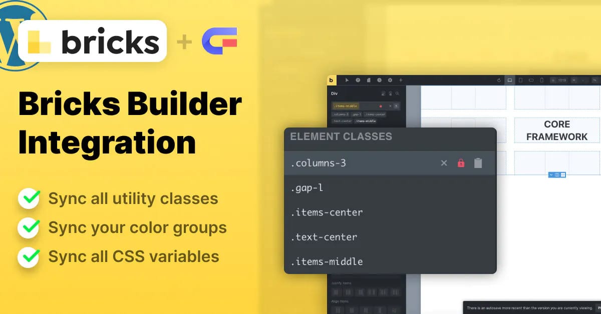 Core Framework – Bricks Builder Integration - Pluginthemebr - Wordpress ...