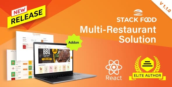 StackFood - Site do usuário React - Pluginthemebr - Wordpress plugins e ...